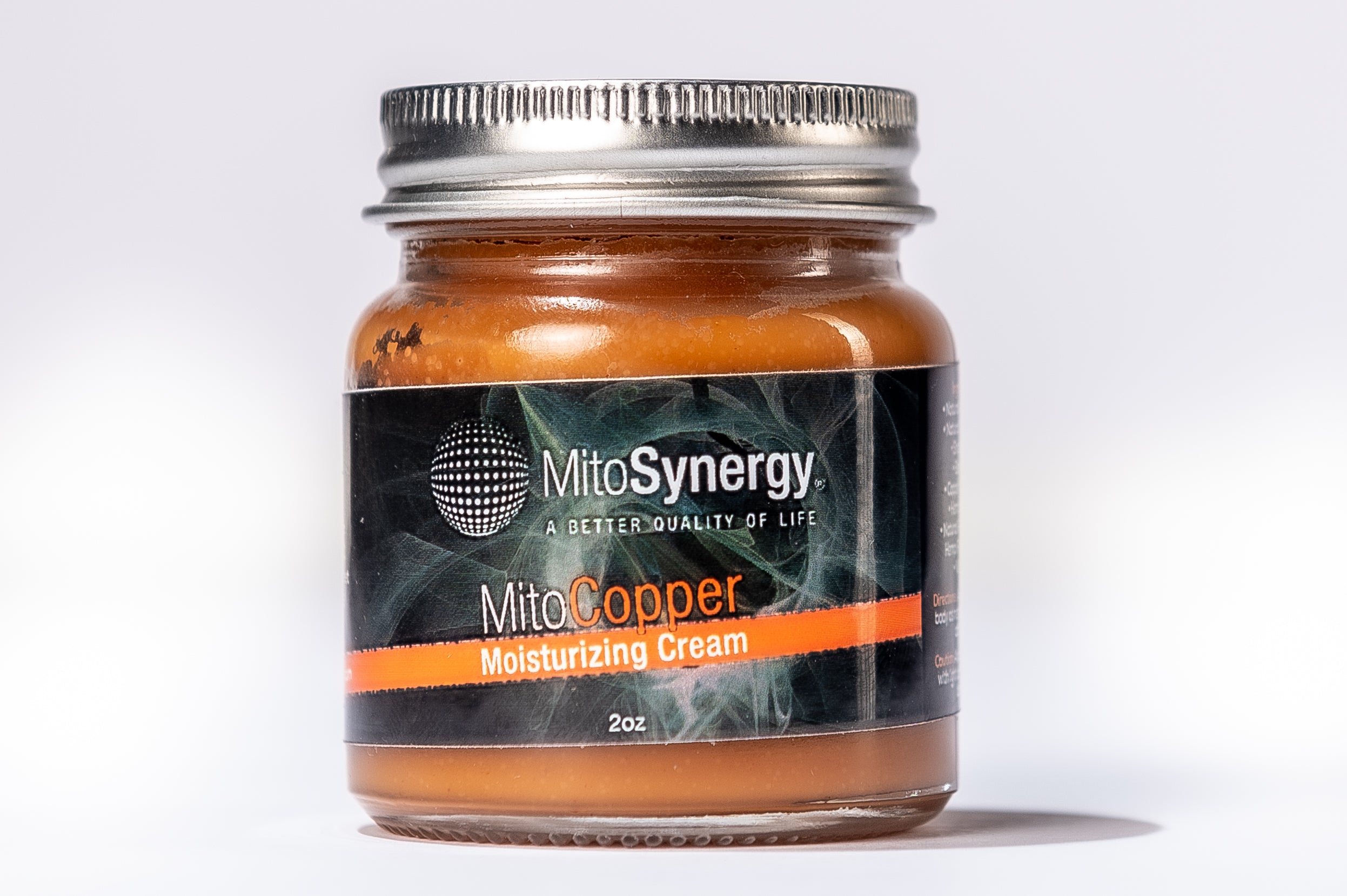 MITOCOPPER MOISTURIZING CREAM by MitoSynergy® (Bioavailable Copper)
